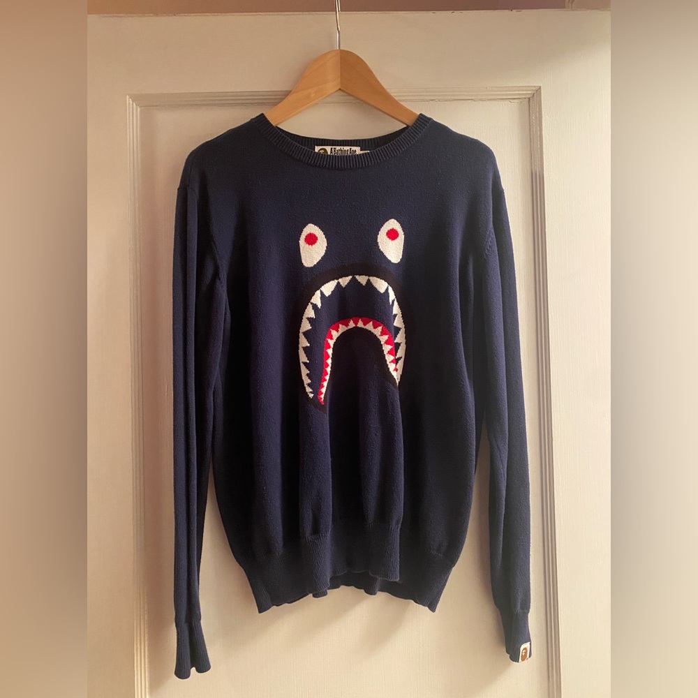 Authentic Bape Bathing Ape Shark Logo - Gem
